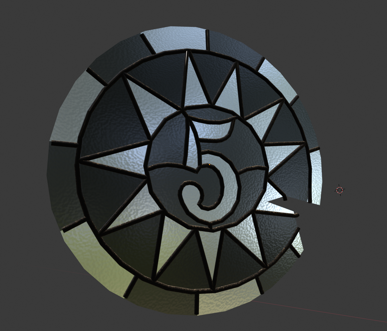 Overlaying grime onto glass - CG Cookie