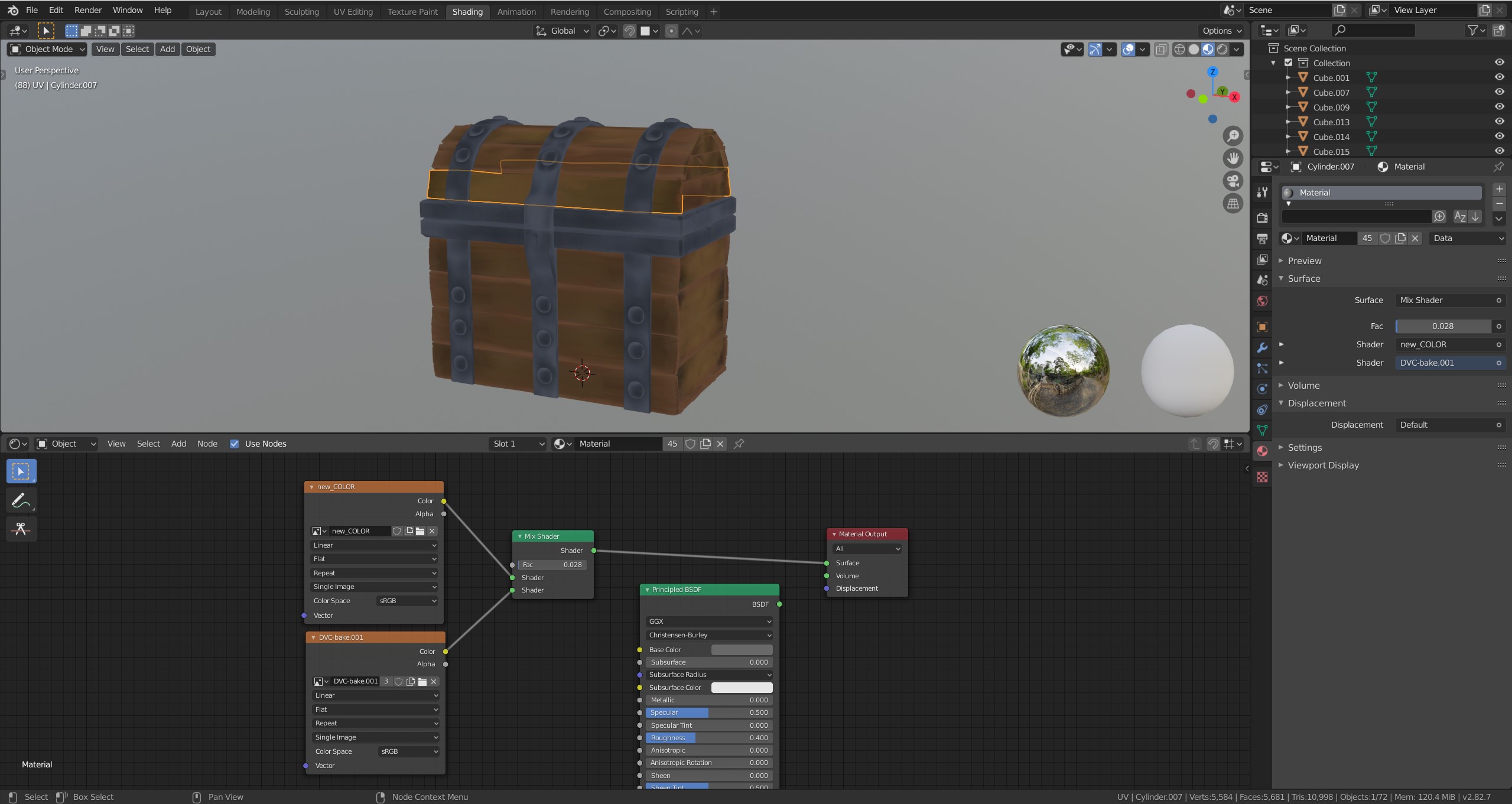 an issue with Mix Shader and BSDF - CG Cookie