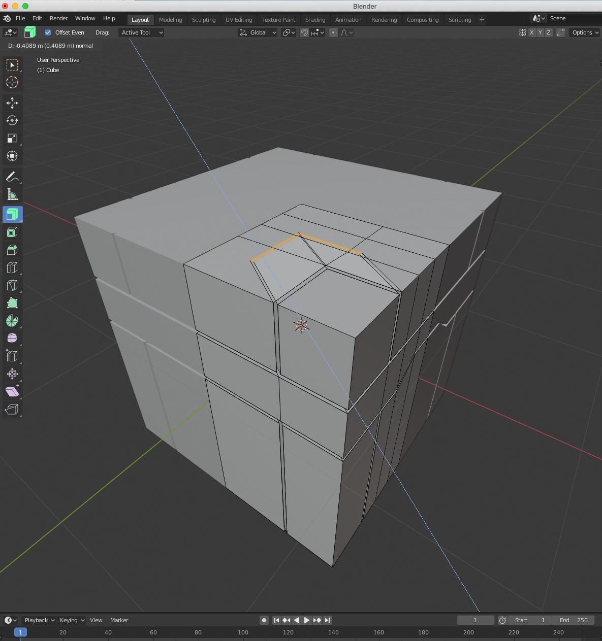 Extrusion issue - CG Cookie