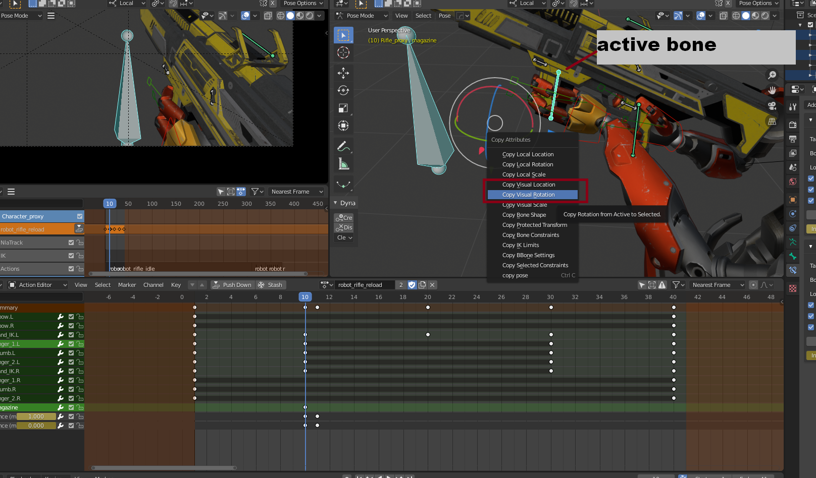 Faster way to match two bones - CG Cookie