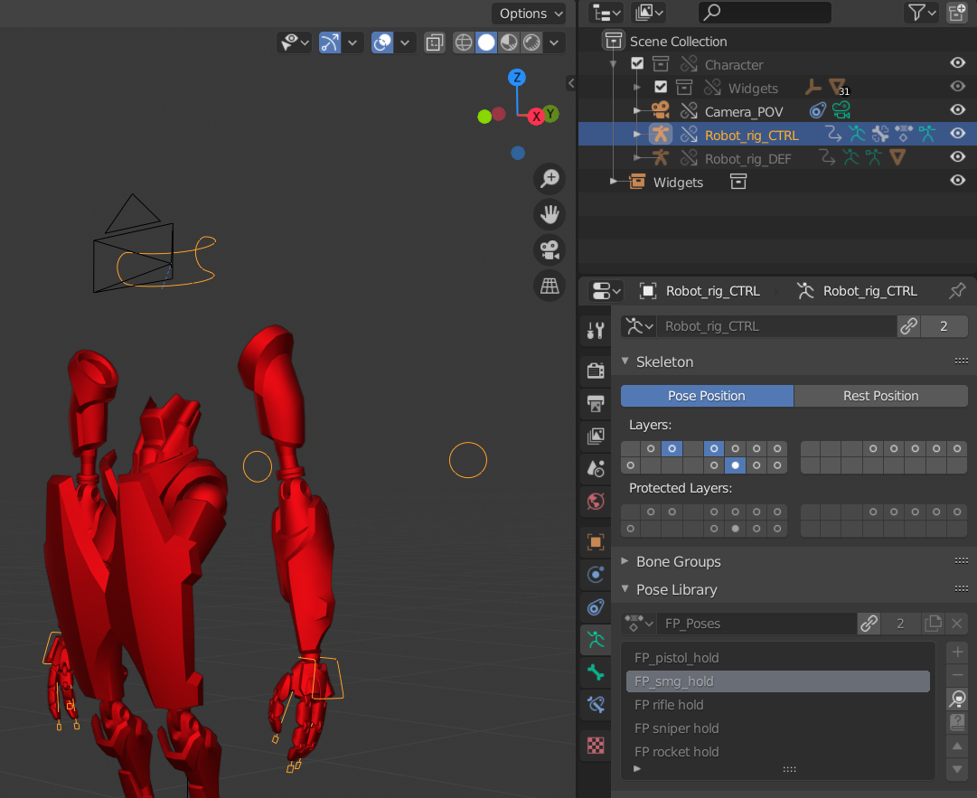 "New" Button in "Pose Library" is greyed out. - CG Cookie