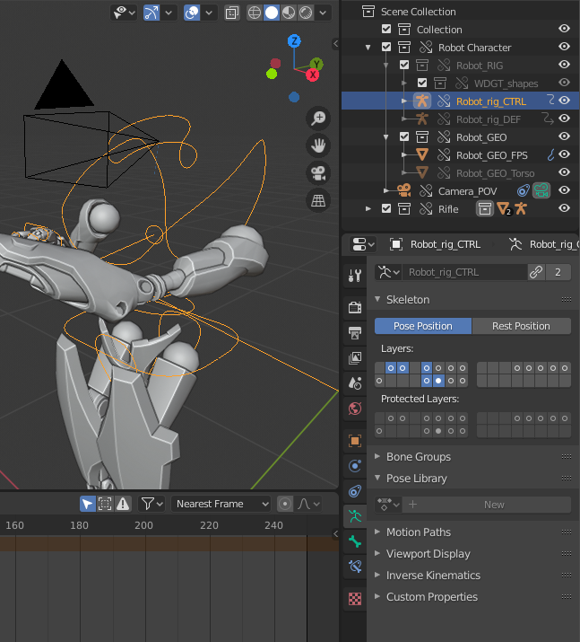 "New" Button in "Pose Library" is greyed out. - CG Cookie
