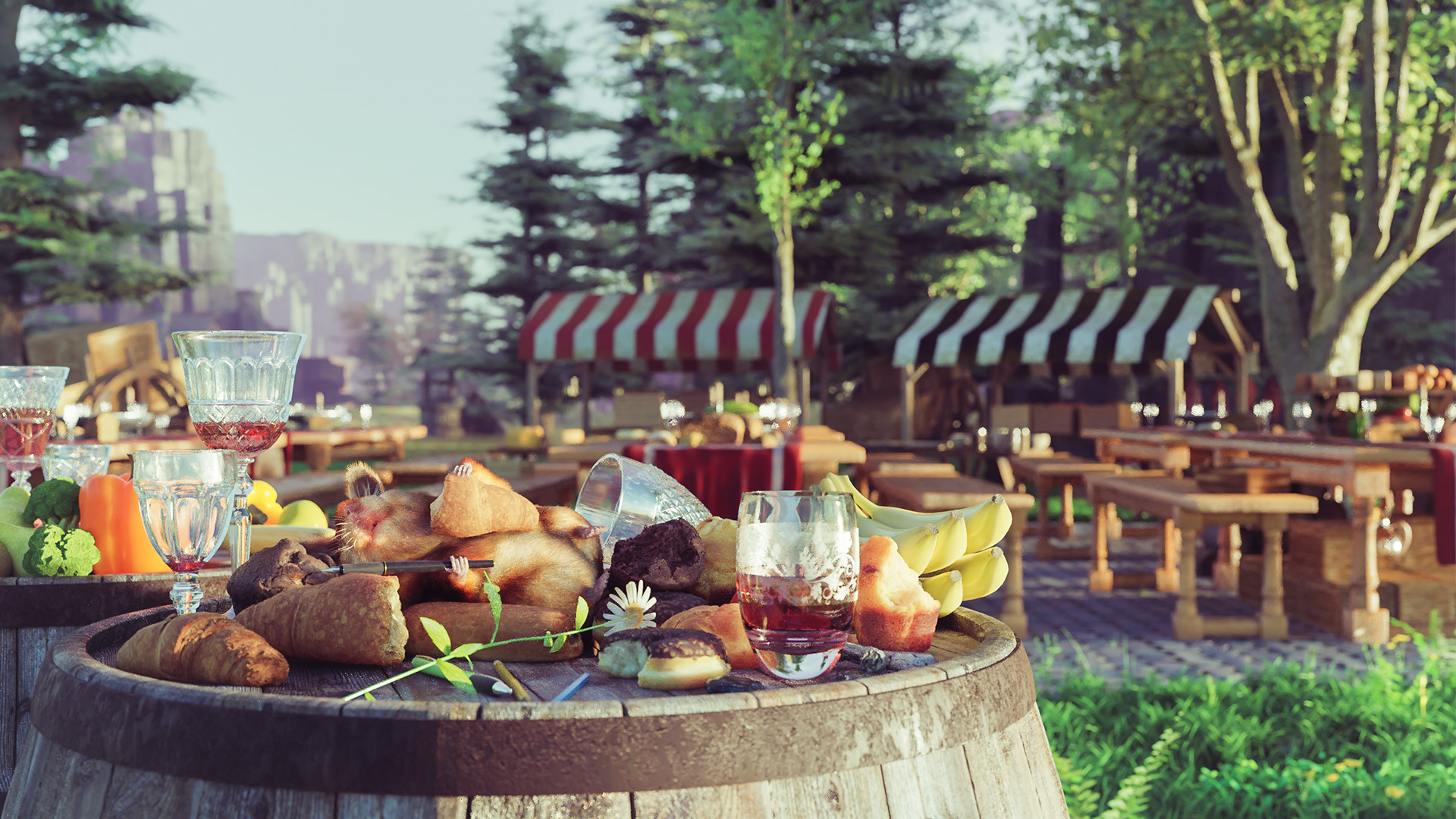 Starting an Epic Summer Render for the Blender Market - CG Cookie