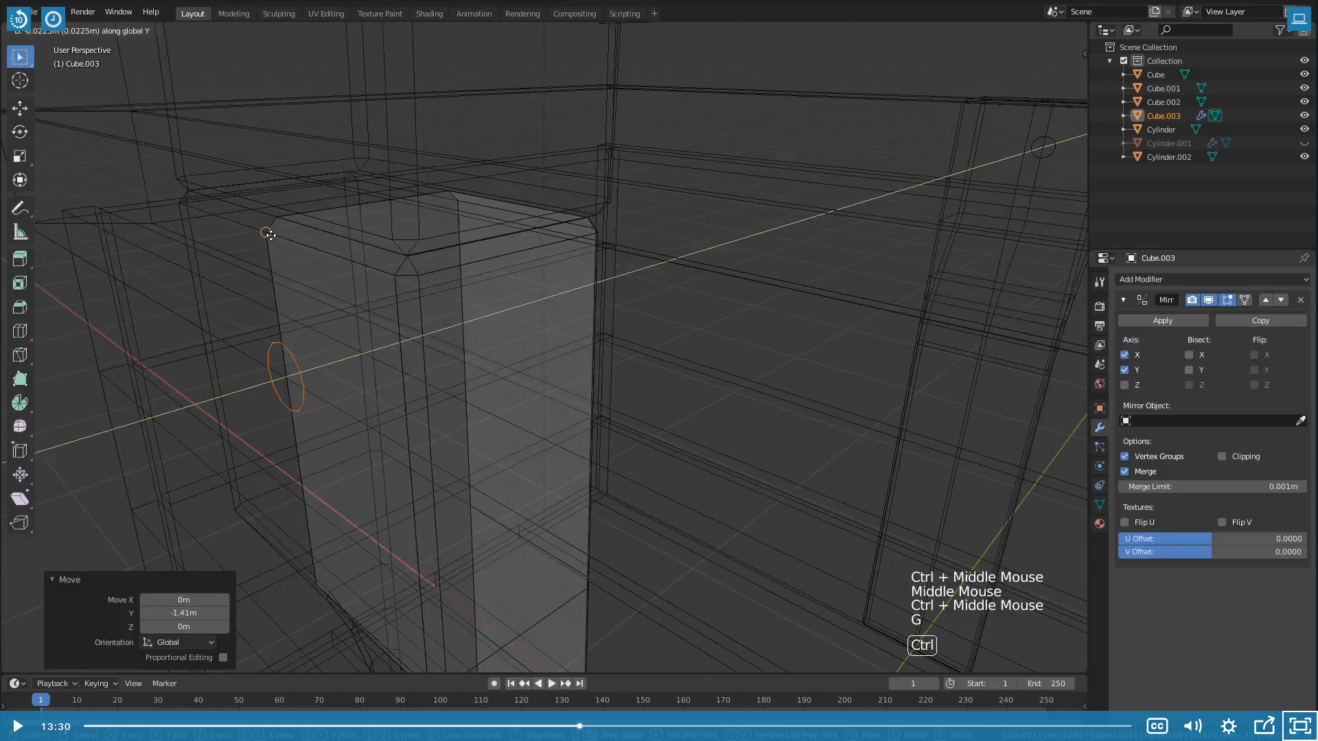 Snapping the keyhole - CG Cookie