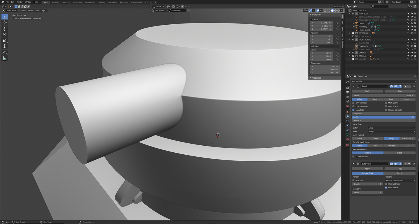 Problems With Subsurface And Intersecting Geometry Finding It Hard To