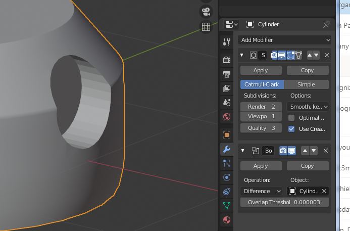 Problems With Subsurface And Intersecting Geometry Finding It Hard To