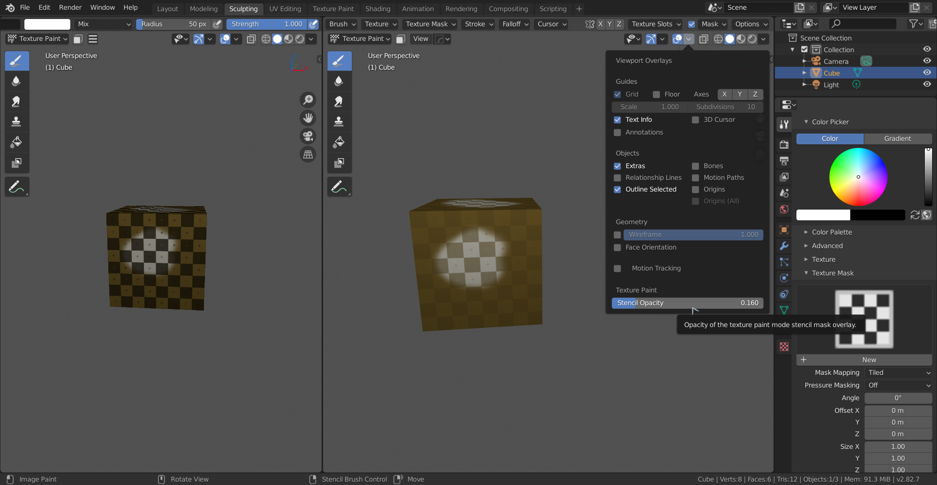 Blender change cursor color - ascsetheory