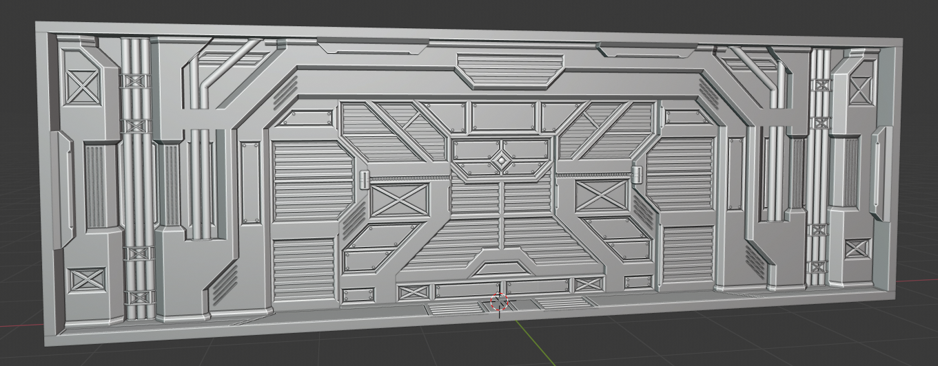 Sci Fi Door Texture
