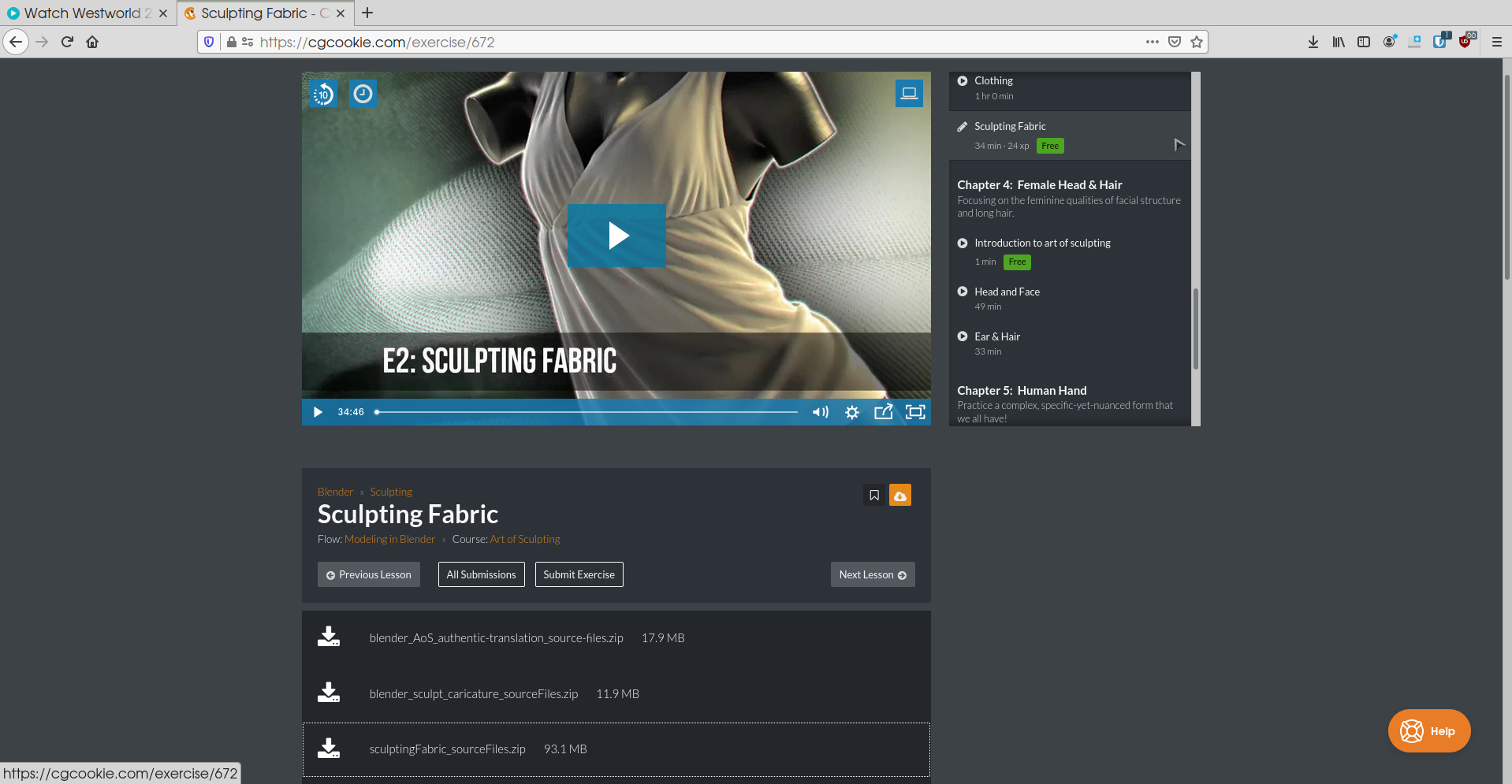 Where are the clothing files? - CG Cookie