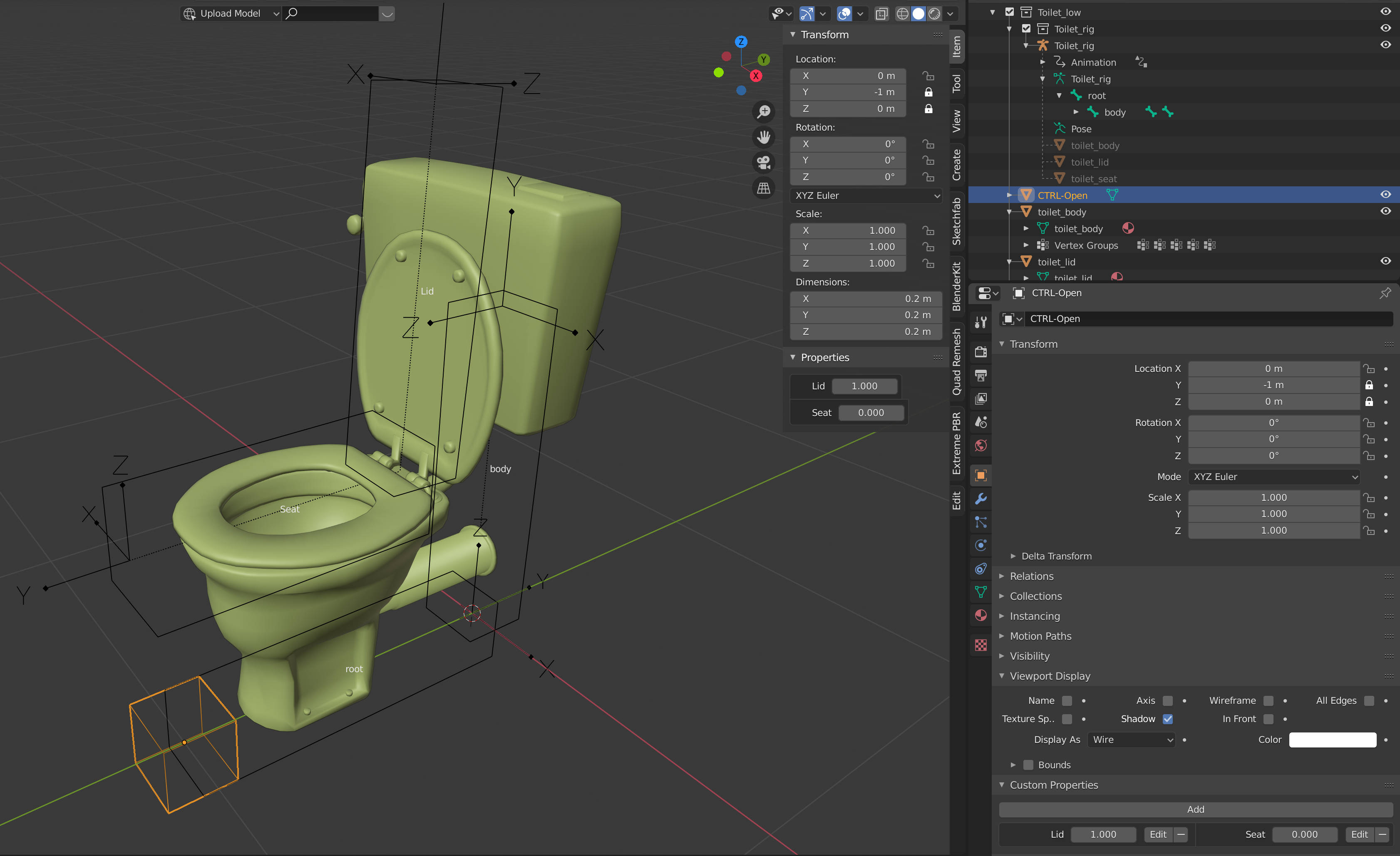rig is intersecting - CG Cookie