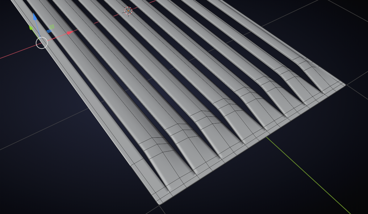 How to model a microwave vent in blender 2.8? - CG Cookie