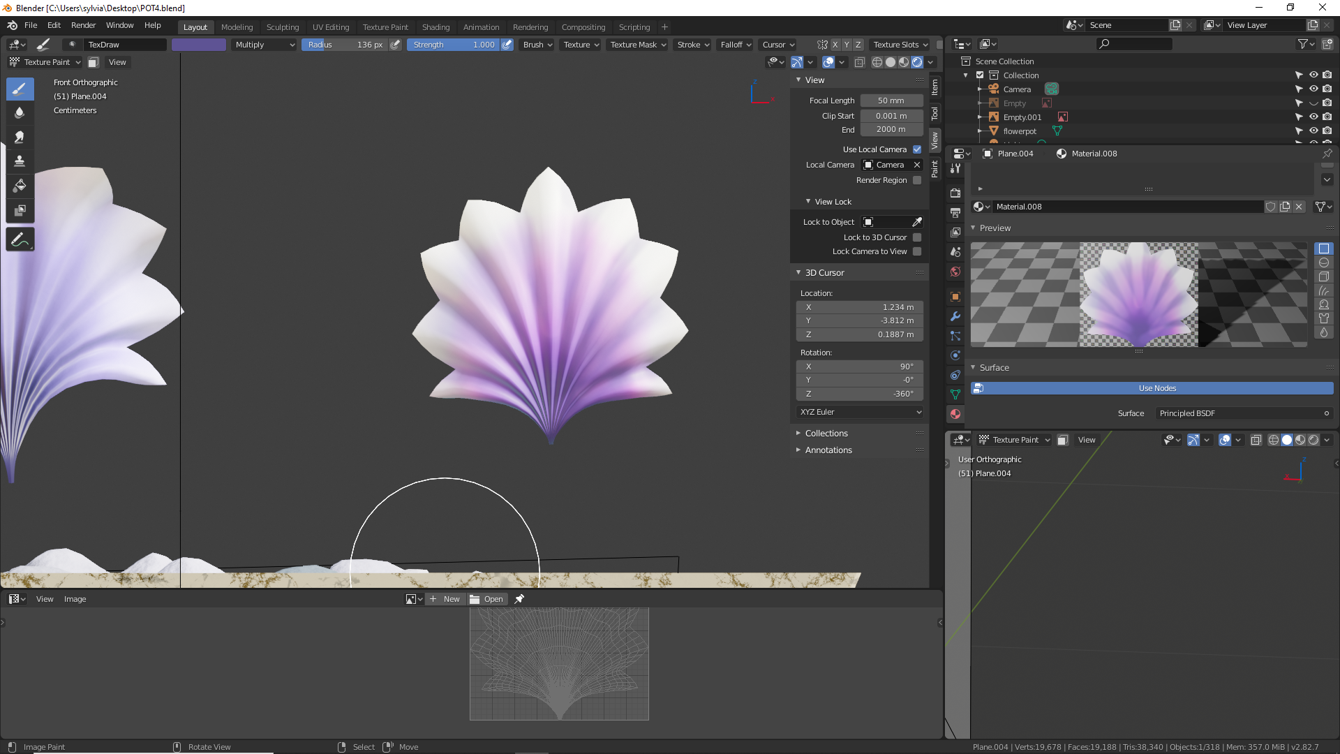 ion About Texture Paint Save Image CG Cookie