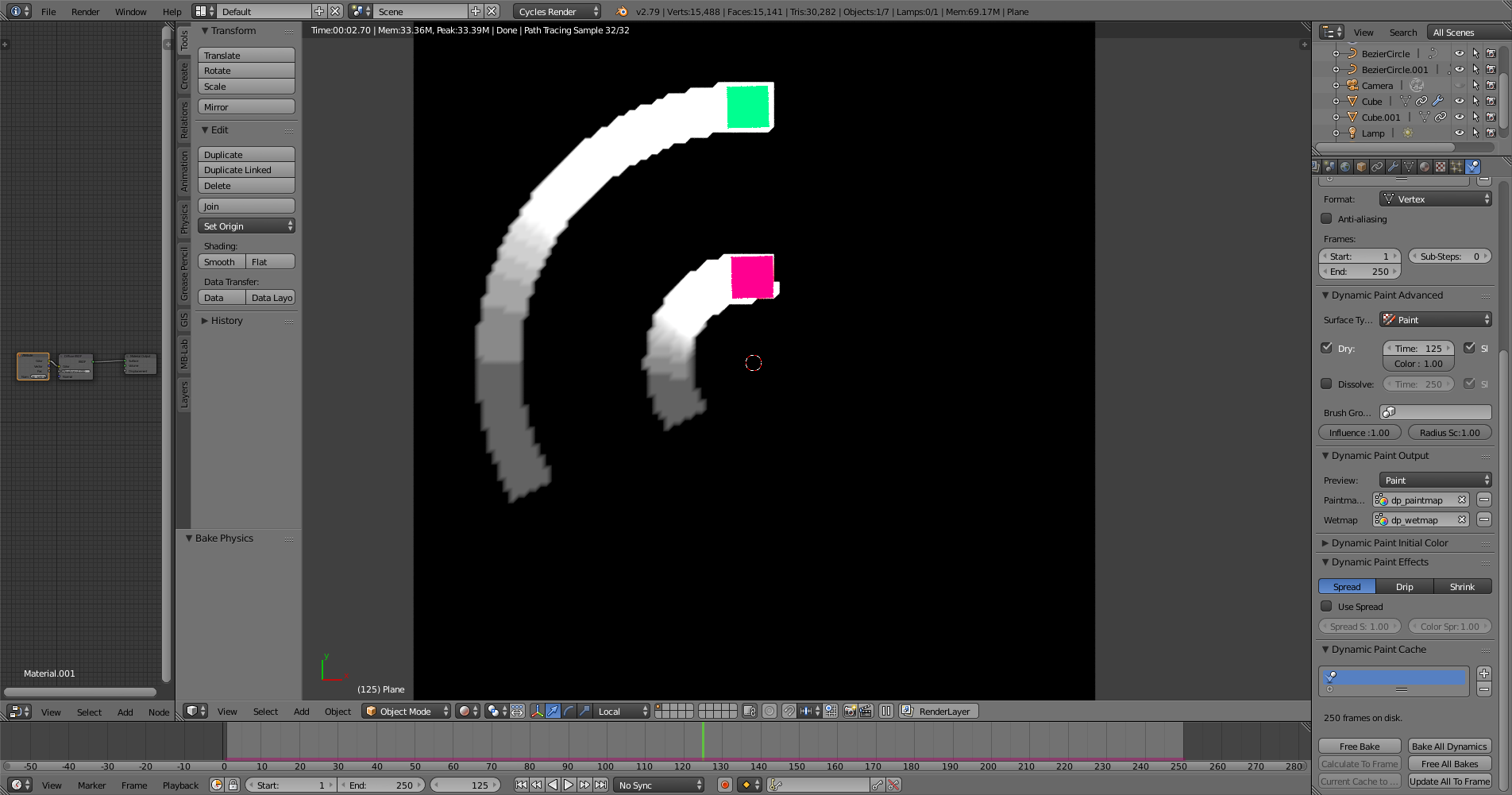 Dynamic Paint Drying: Why "Slow" setting drying paint even faster? - CG ...