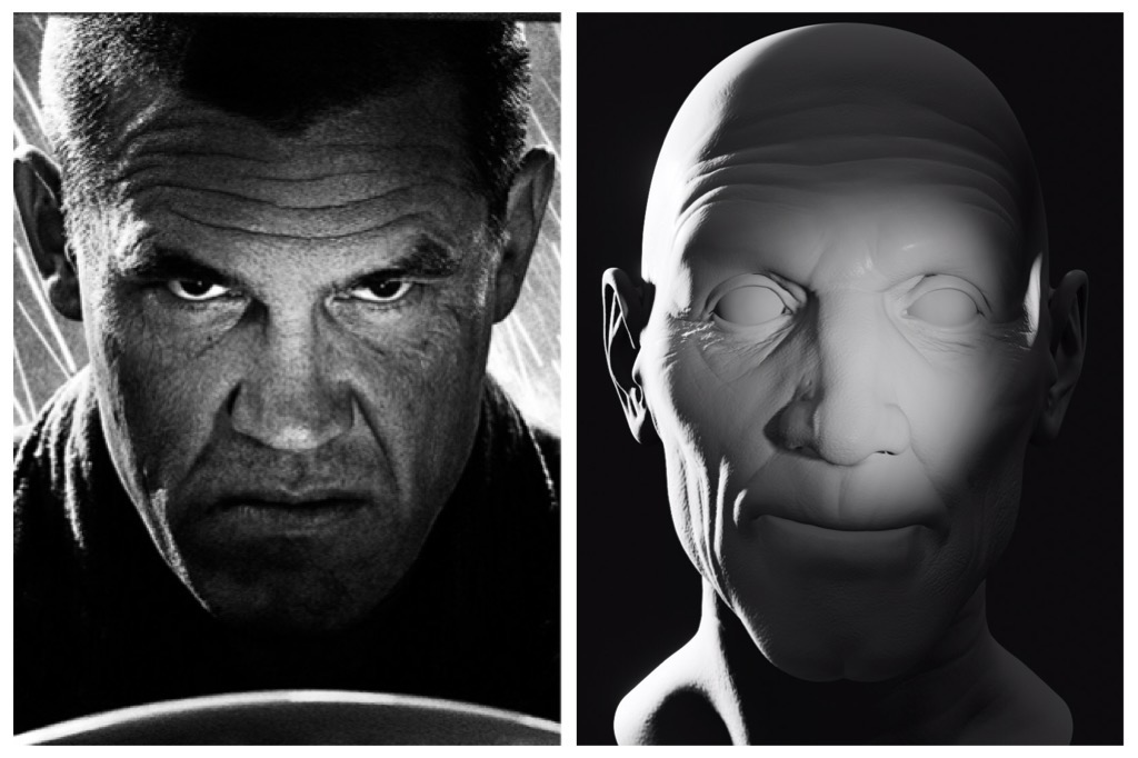 Face In Shadow Reference