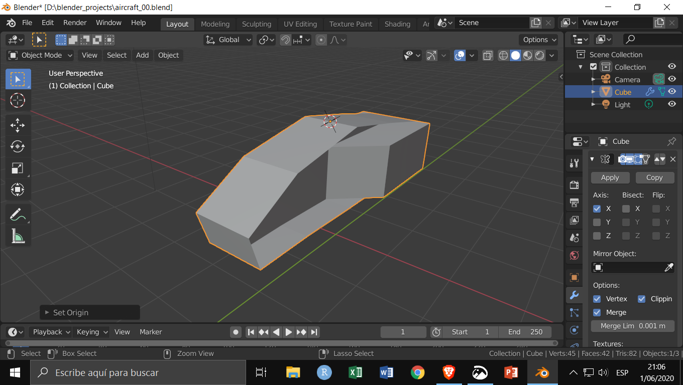 Set origin to 3D cursor mess up with Mirror modifier? - CG Cookie