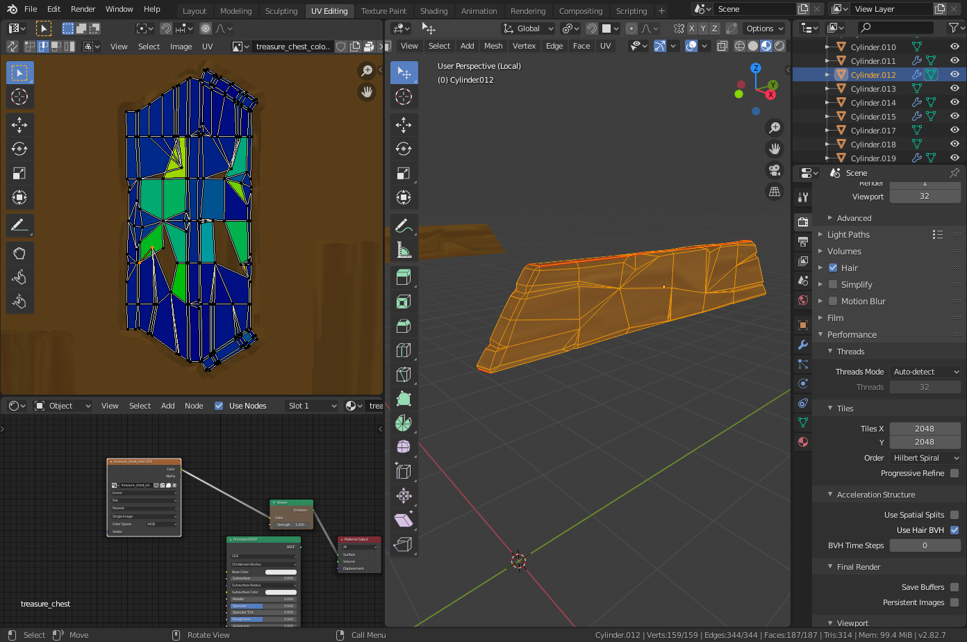 Baking DVC causing issues in original texture - CG Cookie