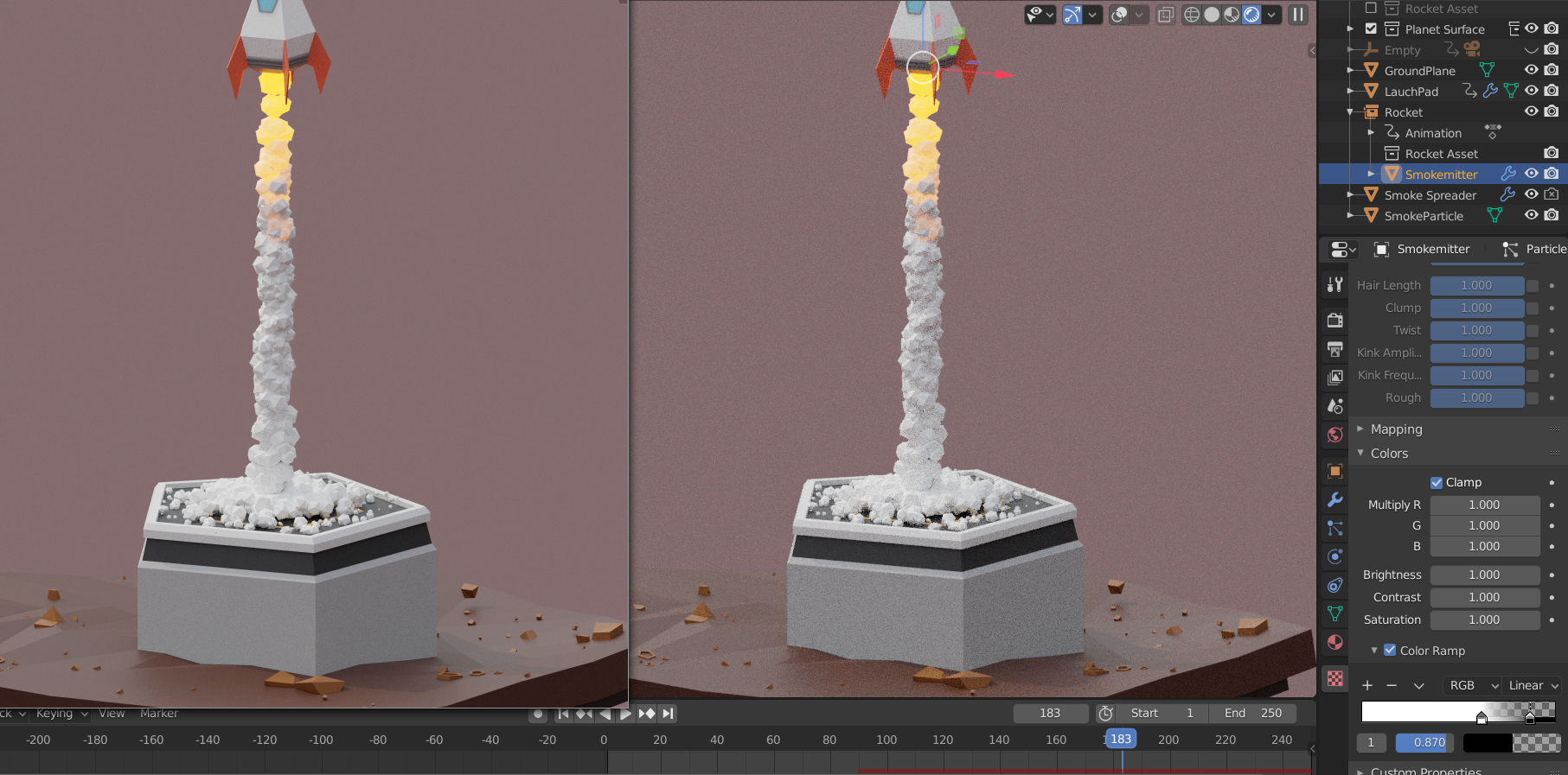 Final render looks different than preview render - CG Cookie