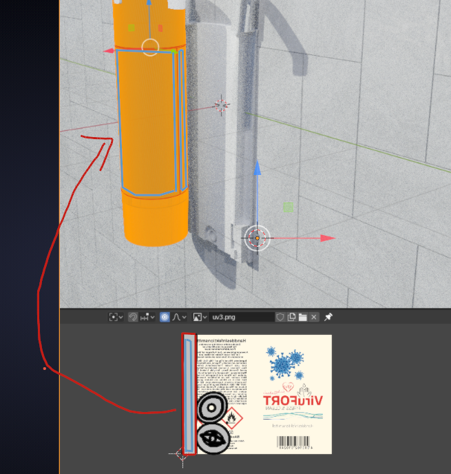 Cylinder unwrap help - CG Cookie