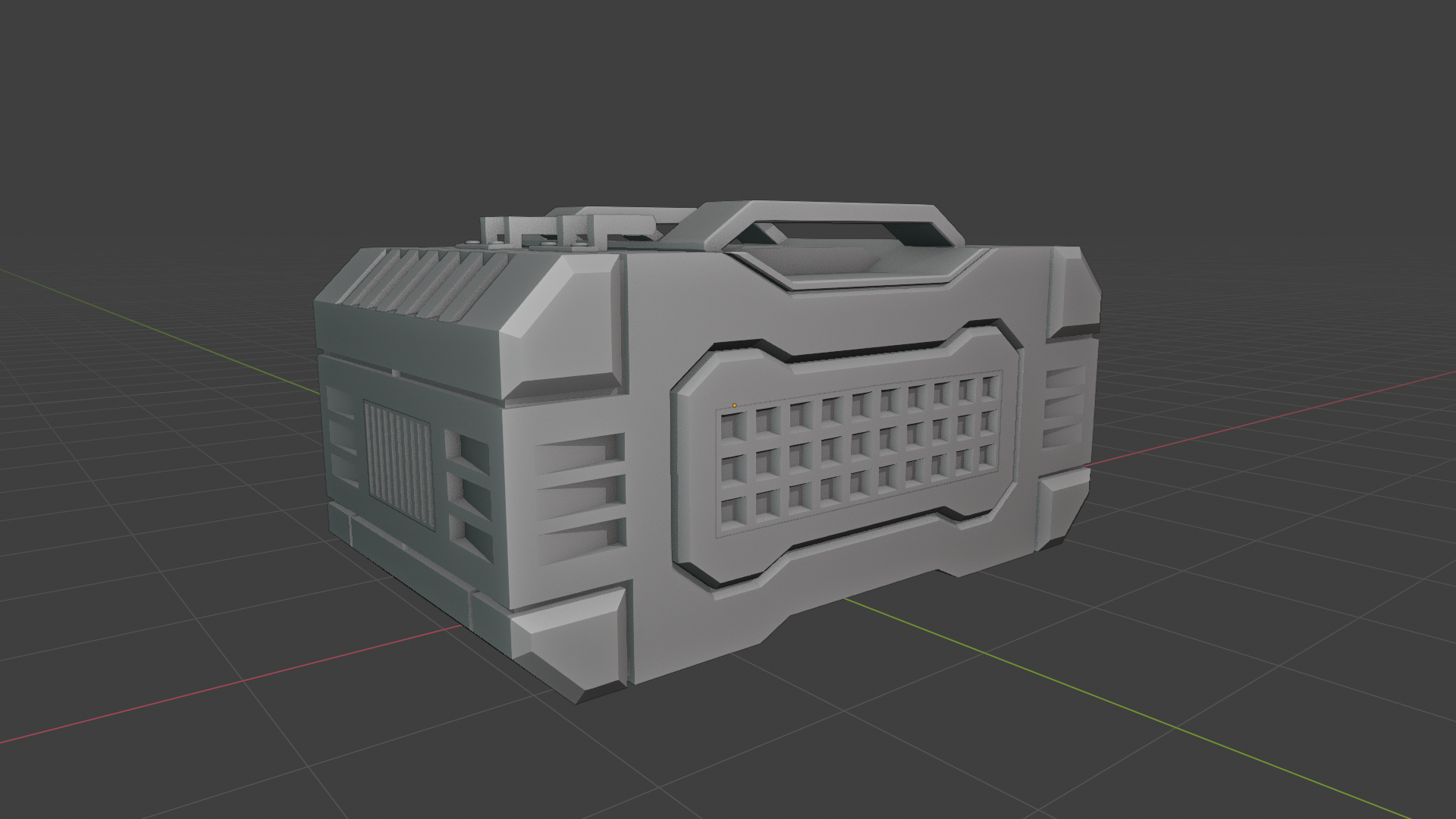 fLicker360 SciFi Crate - CG Cookie