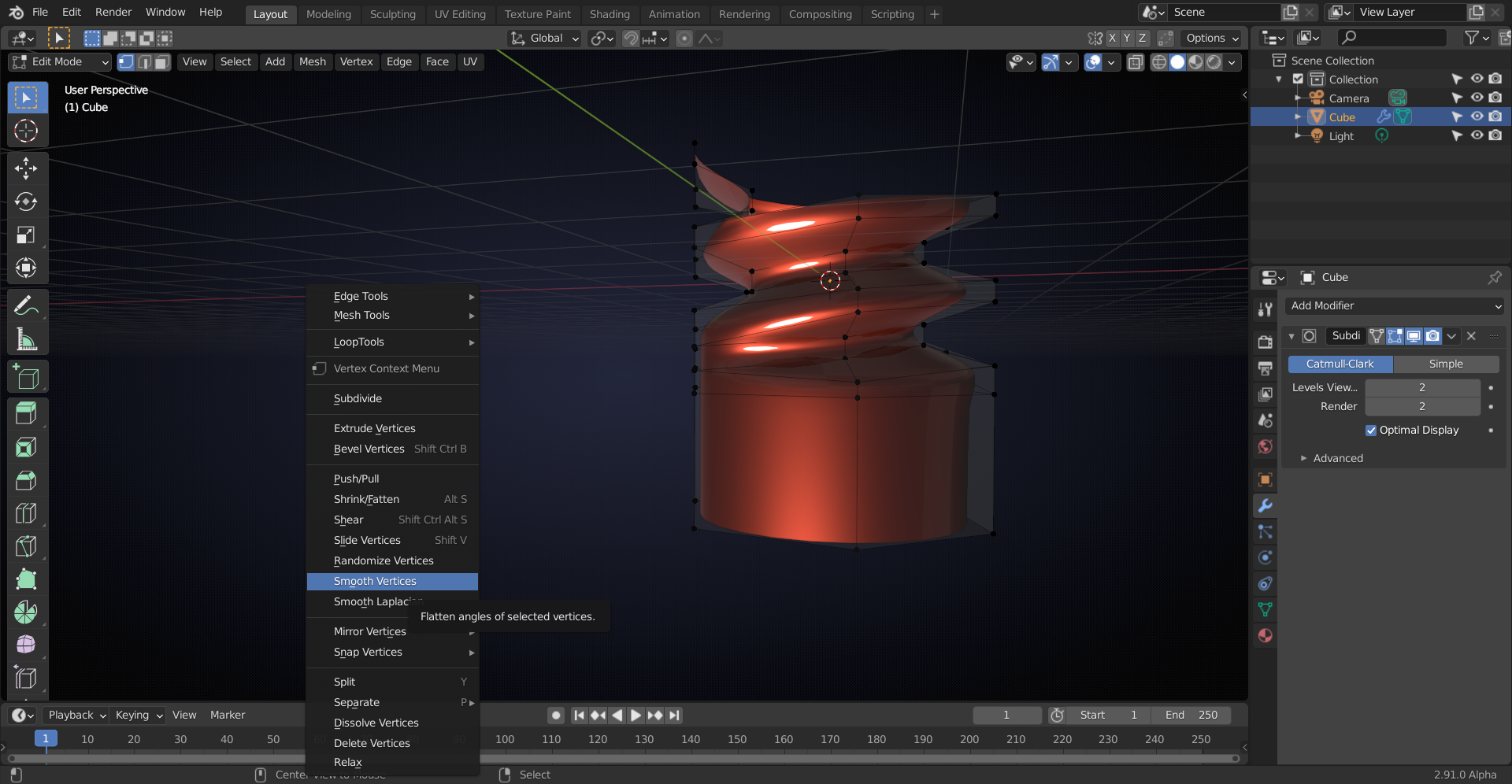How To Align Vertices In Blender Mgmtasl