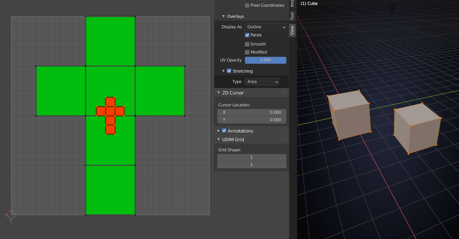 Why does scaling down the rivet's backside UV-island change the ...