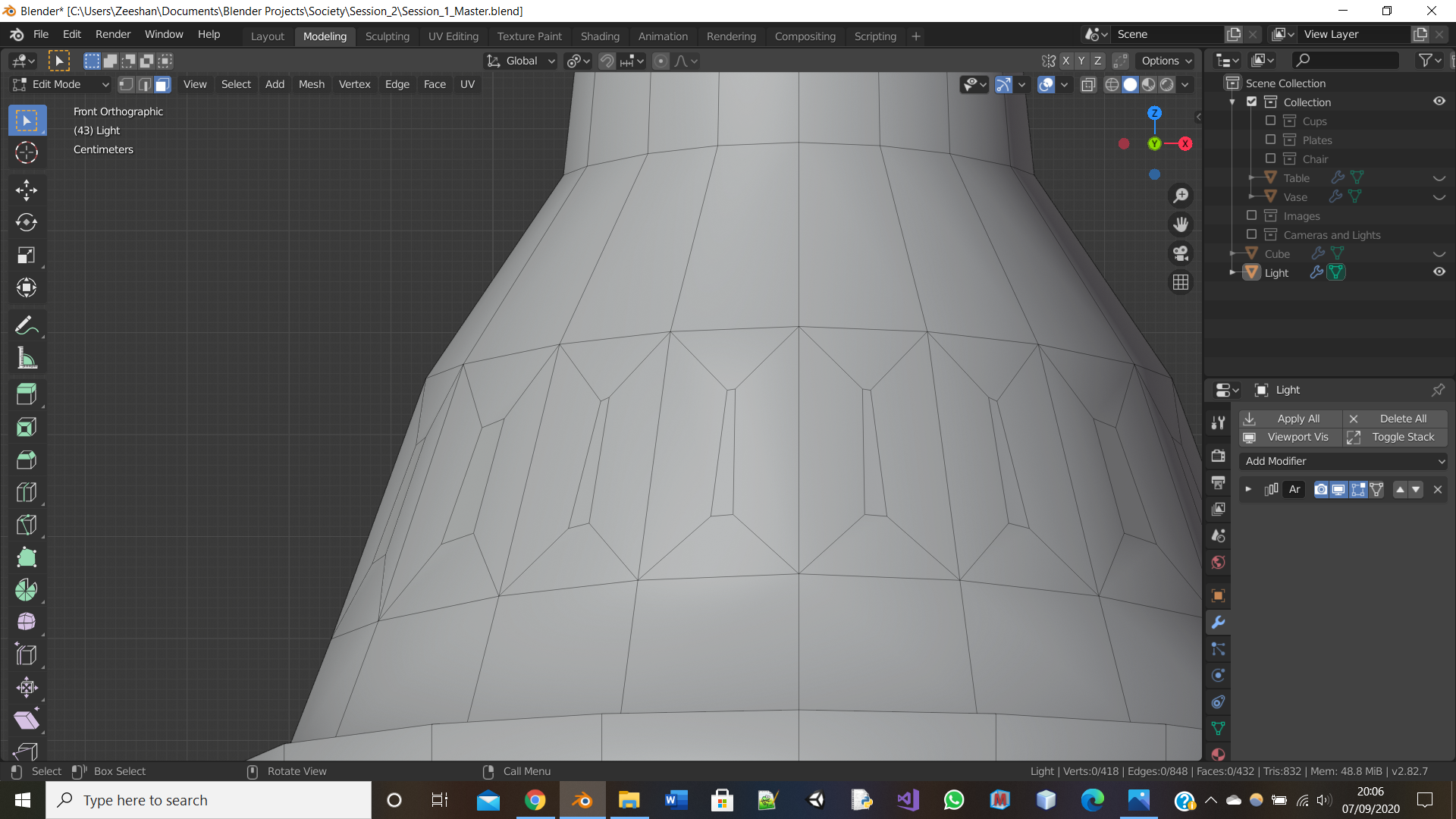 is there a way i can make my insets all the same size on a curved ...