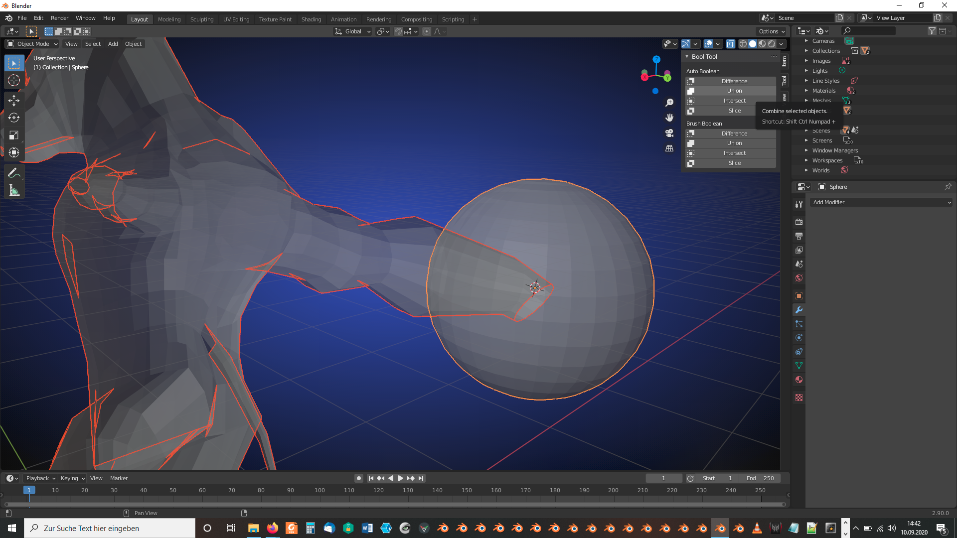 Combining Sculpted Meshes - CG Cookie