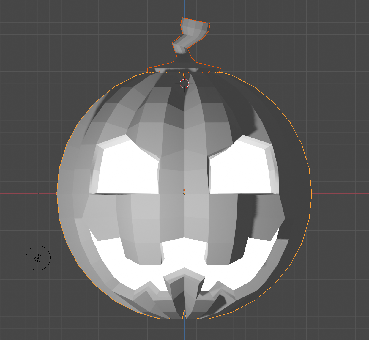 Blender Beginner Project: How to Model a Low-Polygon Style Halloween ...