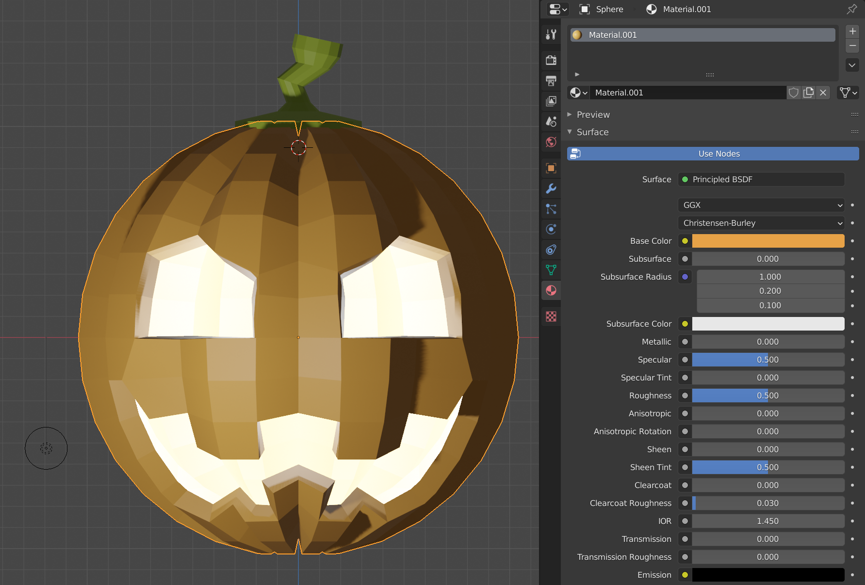 Blender Beginner Project: How to Model a Low-Polygon Style Halloween ...