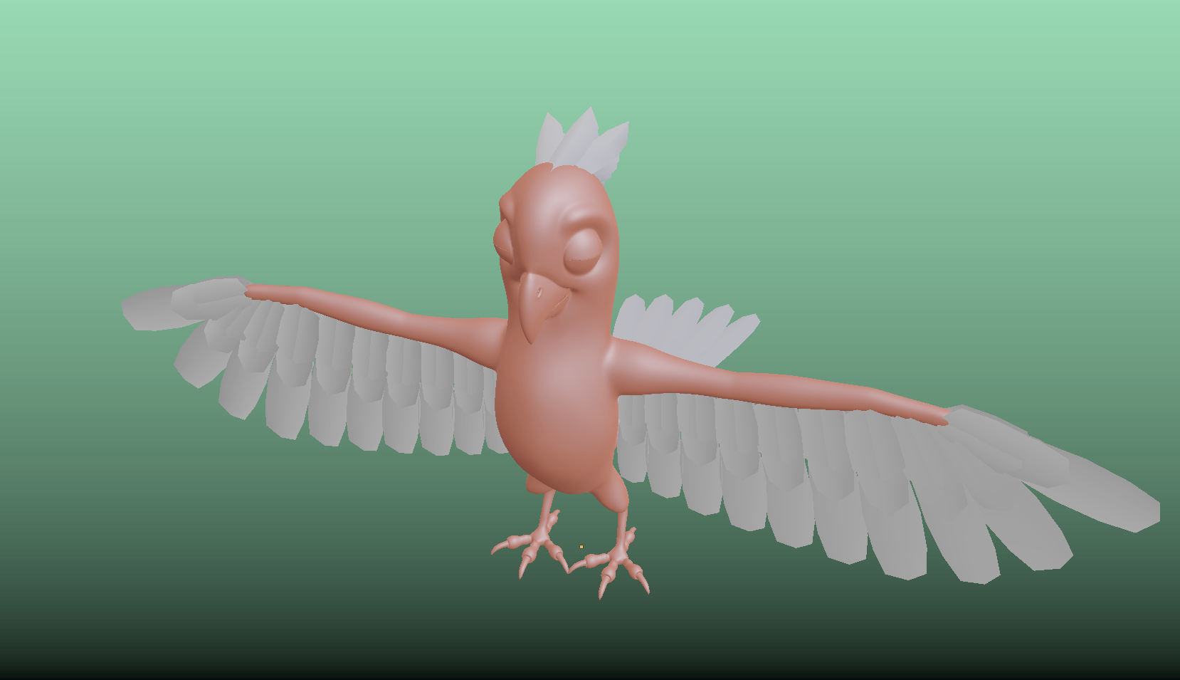 Modeling Piero's Major Feathers: Duerer's Progress - CG Cookie