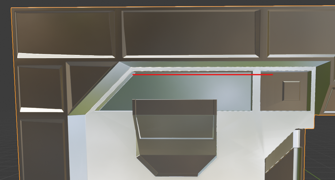 Weird normal map details on some edges - CG Cookie