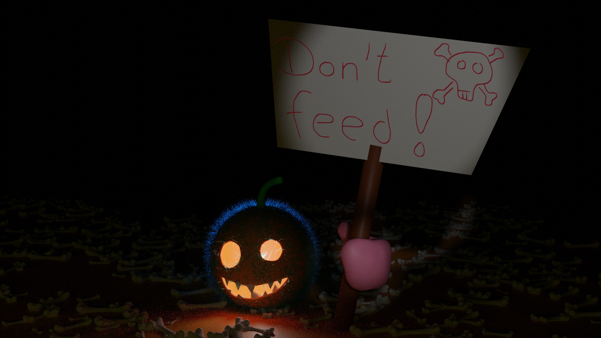 Epic Pumpkins 2020 Challenge WIP thread - Werewolf Pete - CG Cookie