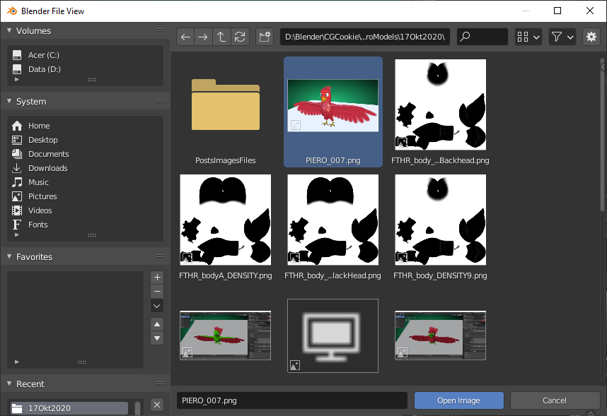 Texture Paint Slots Naming and Image Selection - CG Cookie