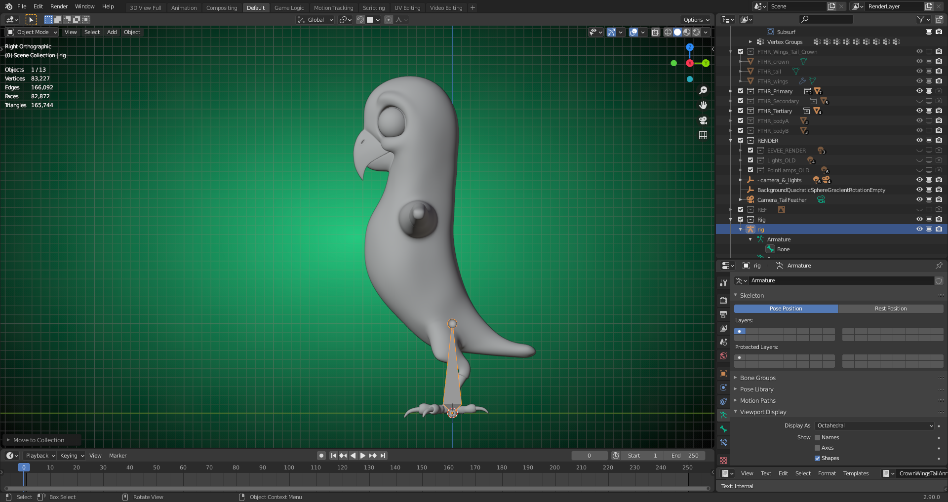 Piero's Deformation Bones: Duerer's Progress - CG Cookie