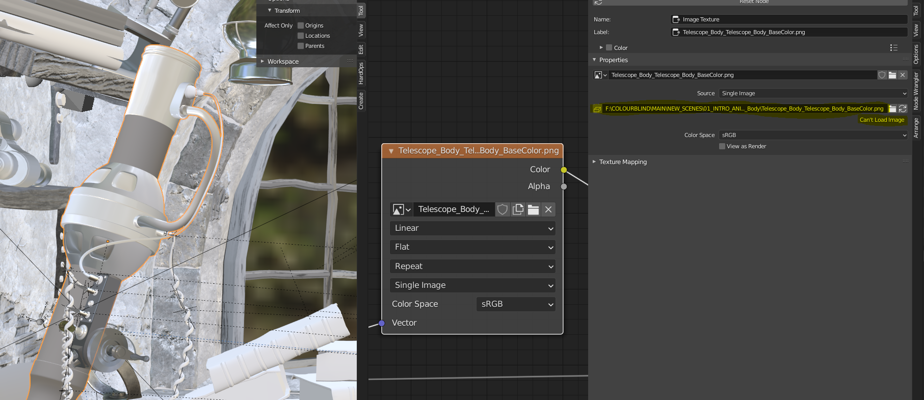 Issue when opening up an old file - Textures missing - CG Cookie