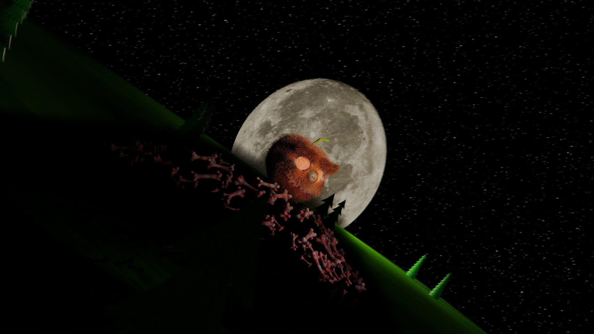 Epic Pumpkins 2020 Challenge WIP thread - Werewolf Pete - CG Cookie