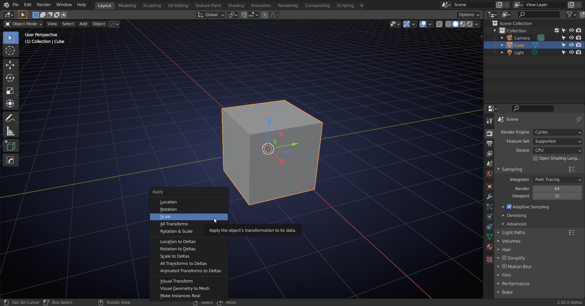 I can 't unwrap the mesh! - CG Cookie