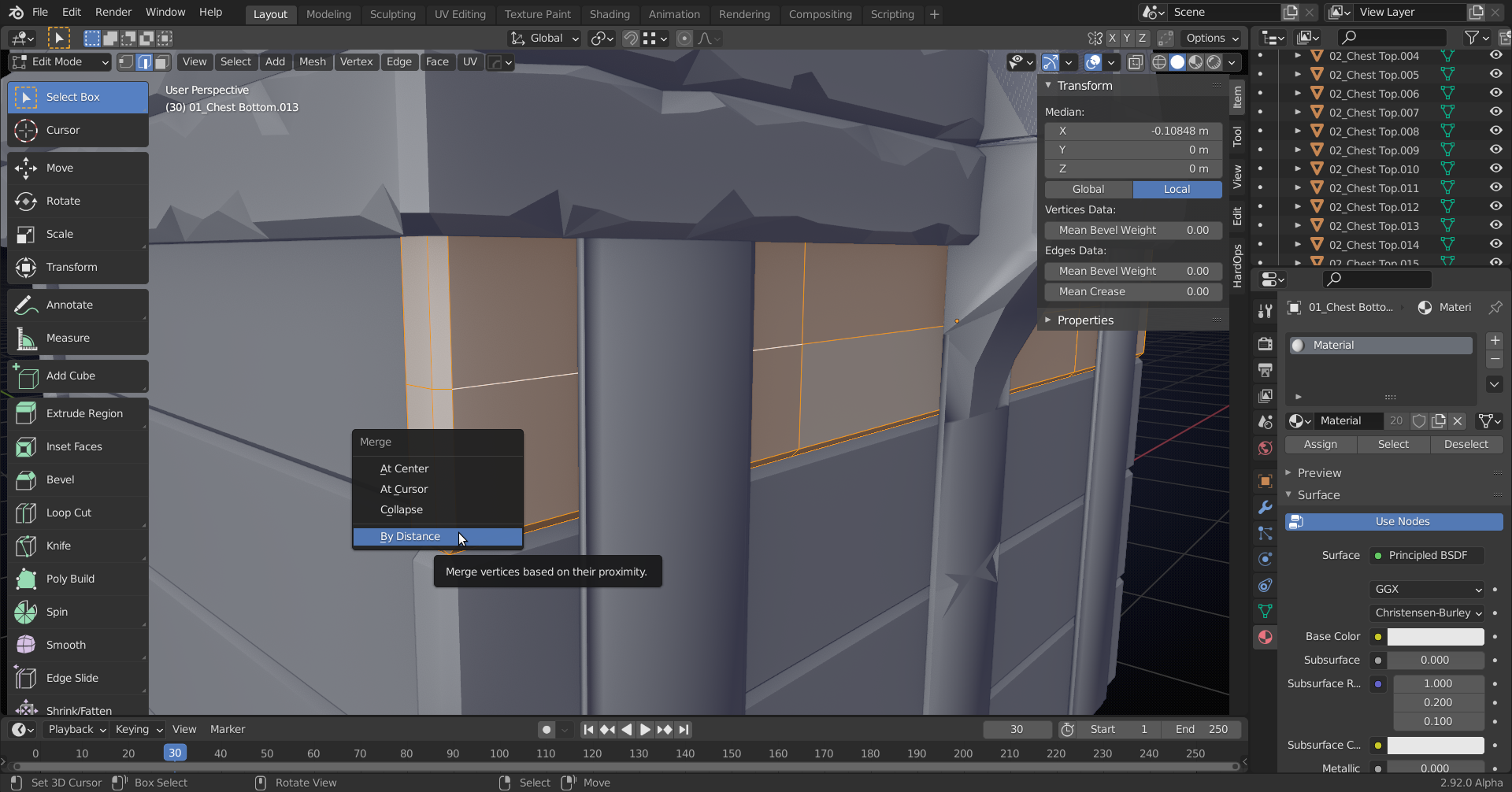 Bevel On Wood Planks Not Working - CG Cookie