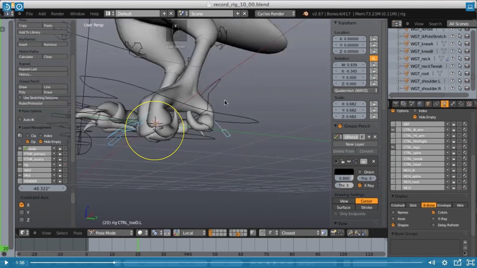 Skinning Piero's Mesh: Duerer's Progress: - CG Cookie