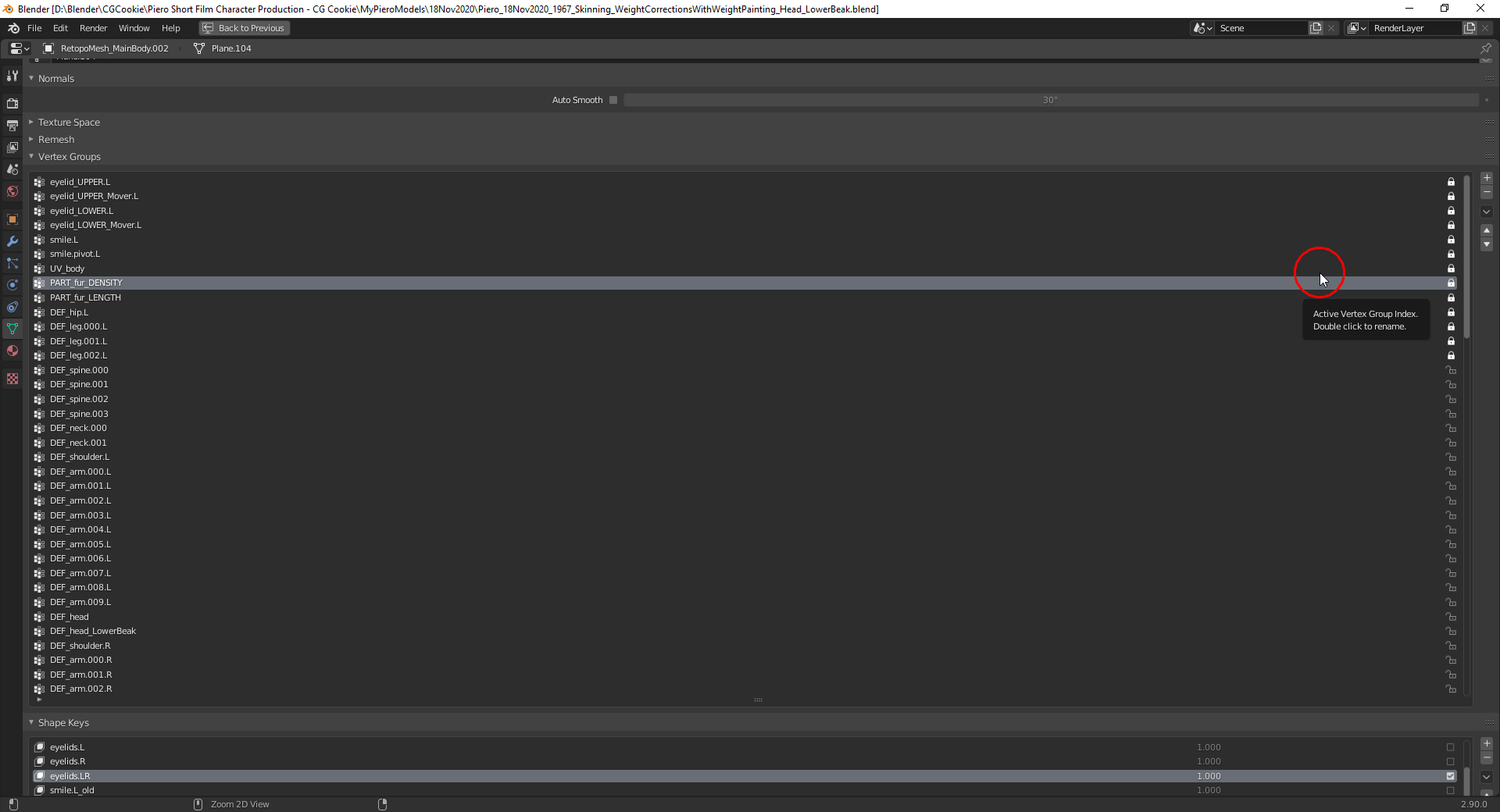 "Normalize all" function for "Vertex Weights - CG Cookie