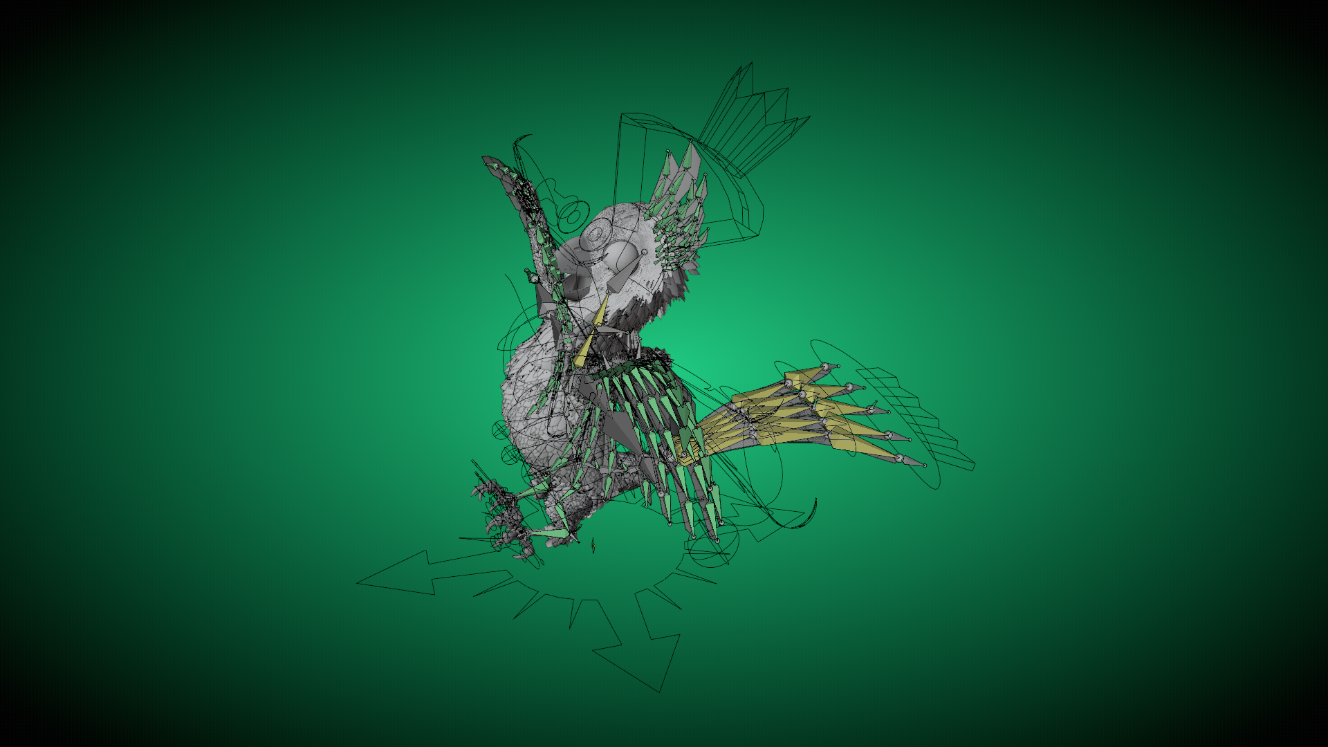 Skinning Piero's Mesh: Duerer's Progress: - CG Cookie