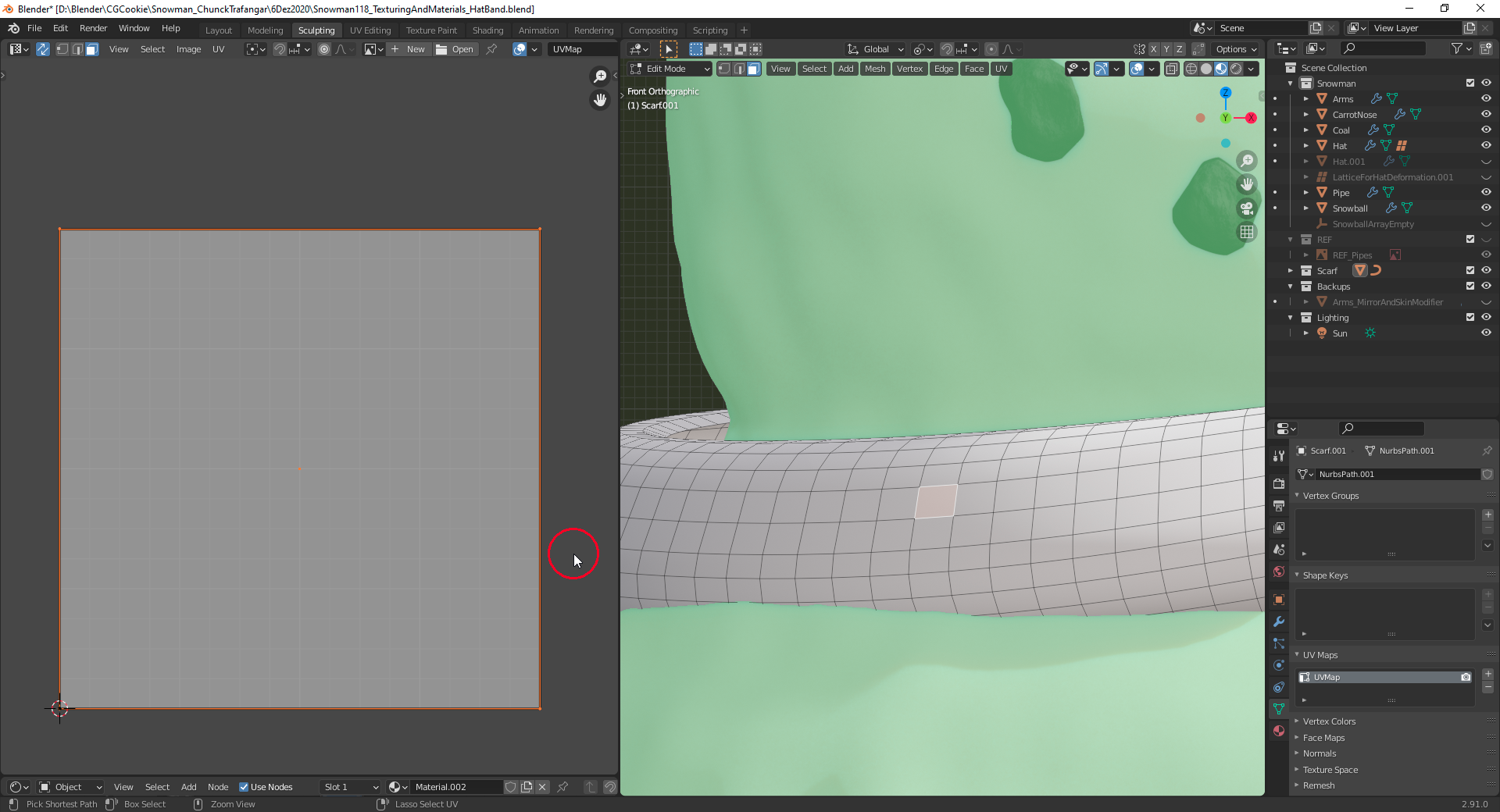 Preparation for UV-Unwrapping with "Follow Active Quads" - CG Cookie