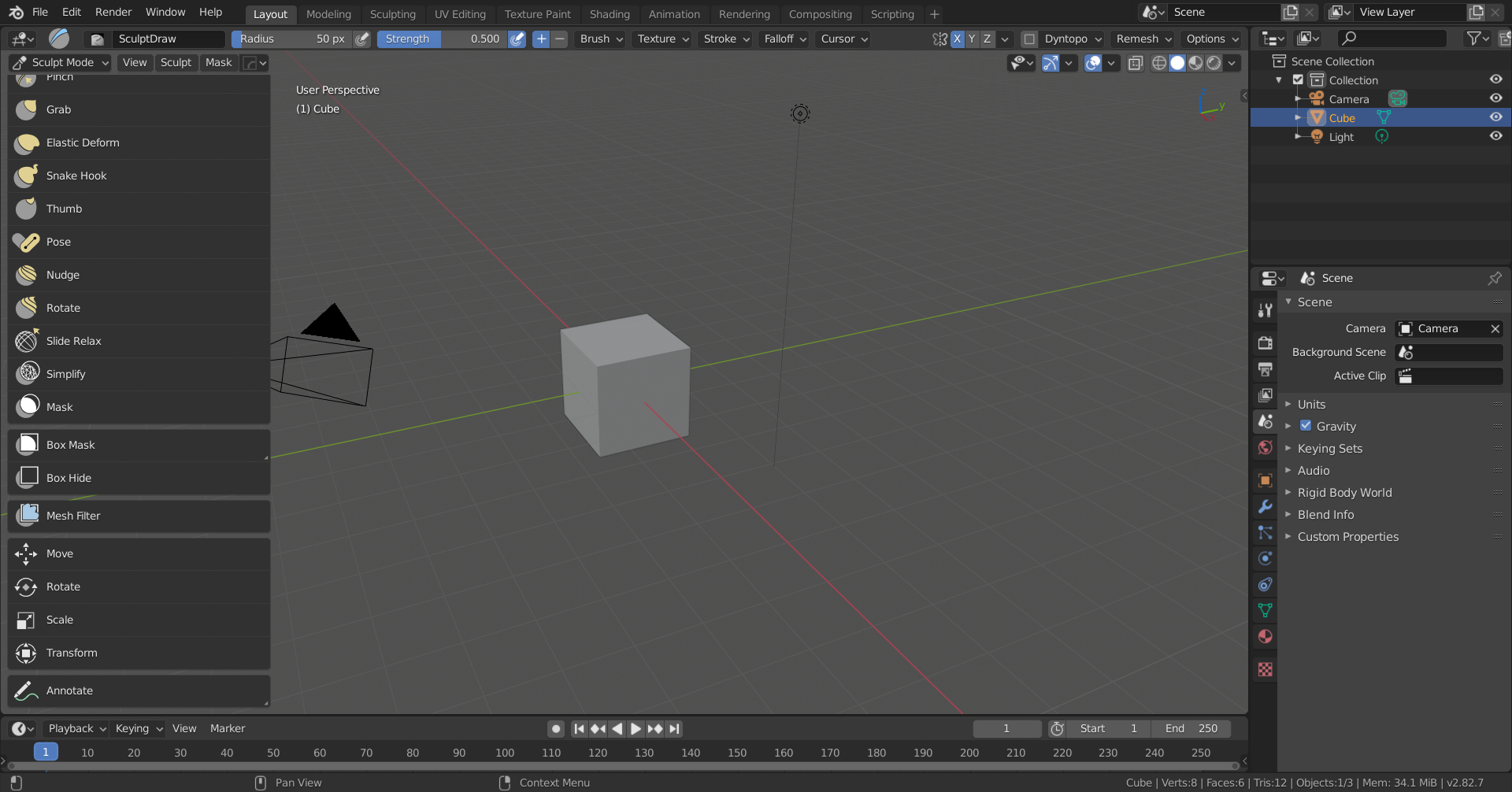 No Cloth Brush/Filter - CG Cookie