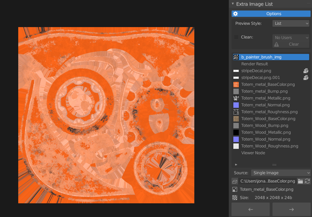 blender 3d decalmachine addon grease pencil drawing - Back Banstal