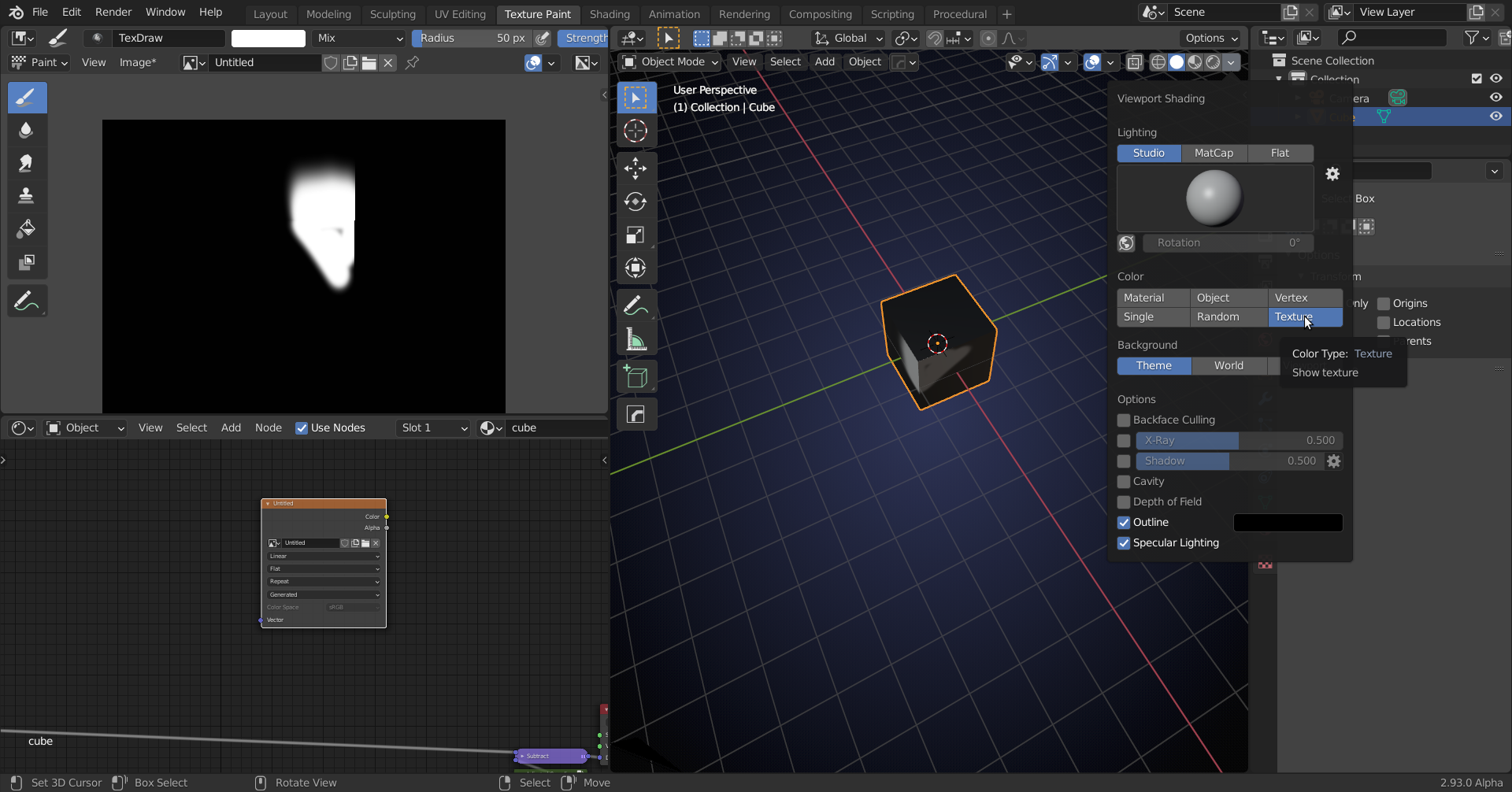 Texture paint questions - CG Cookie