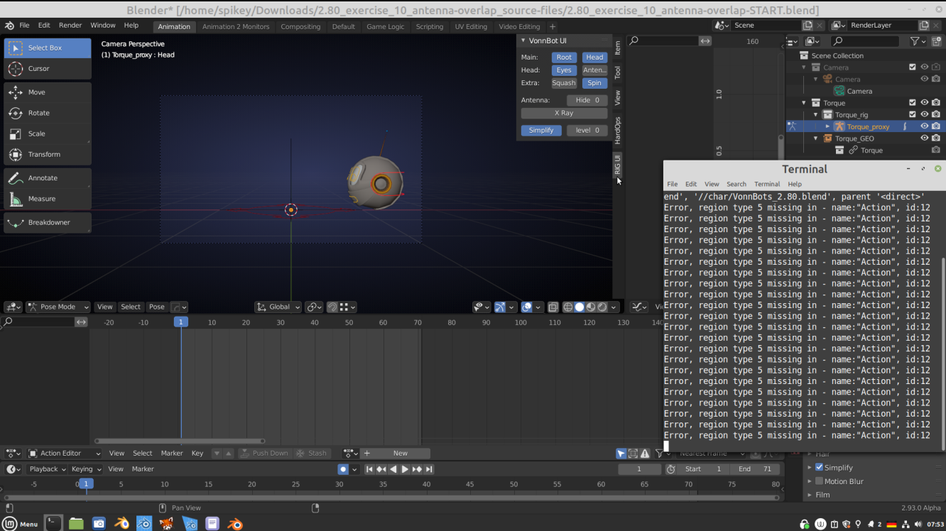 Rig UI not appearing in the Blender GUI - CG Cookie