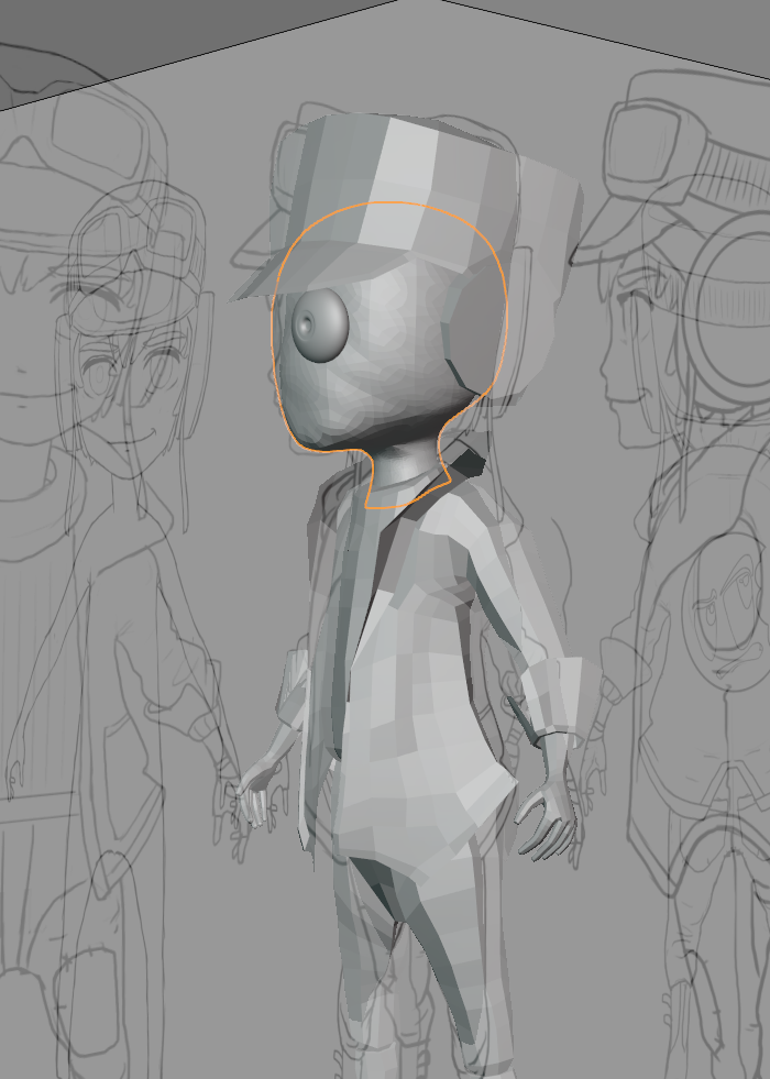 Character creation mesh issue (Newbie) - CG Cookie