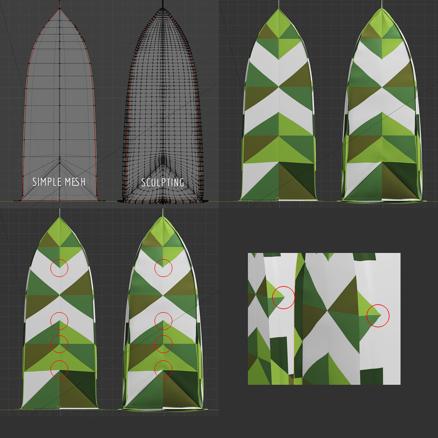 Texture deformation - CG Cookie