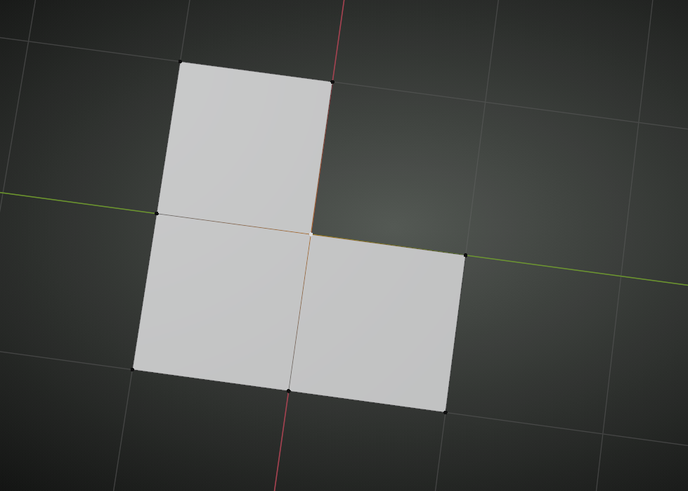 Fill a quad based on three vertices - CG Cookie