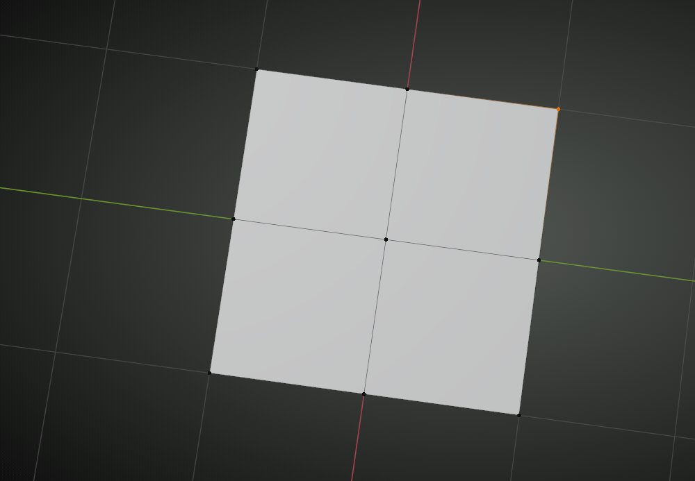 Fill a quad based on three vertices - CG Cookie